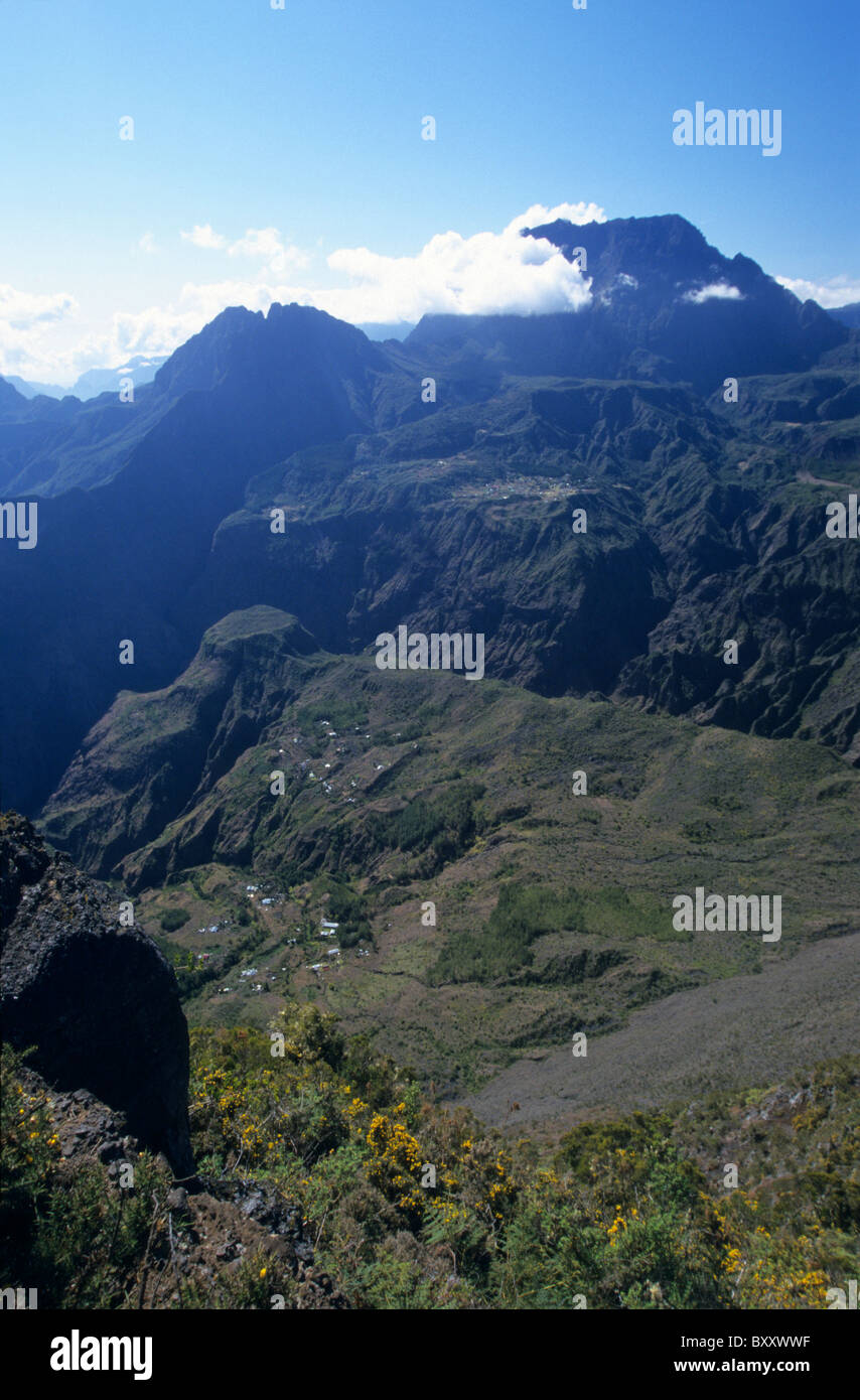 Mafates cirque from piton le hi-res stock photography and images - Alamy