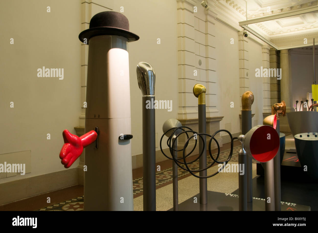 Interactive station playfully conveys the basics of message ...