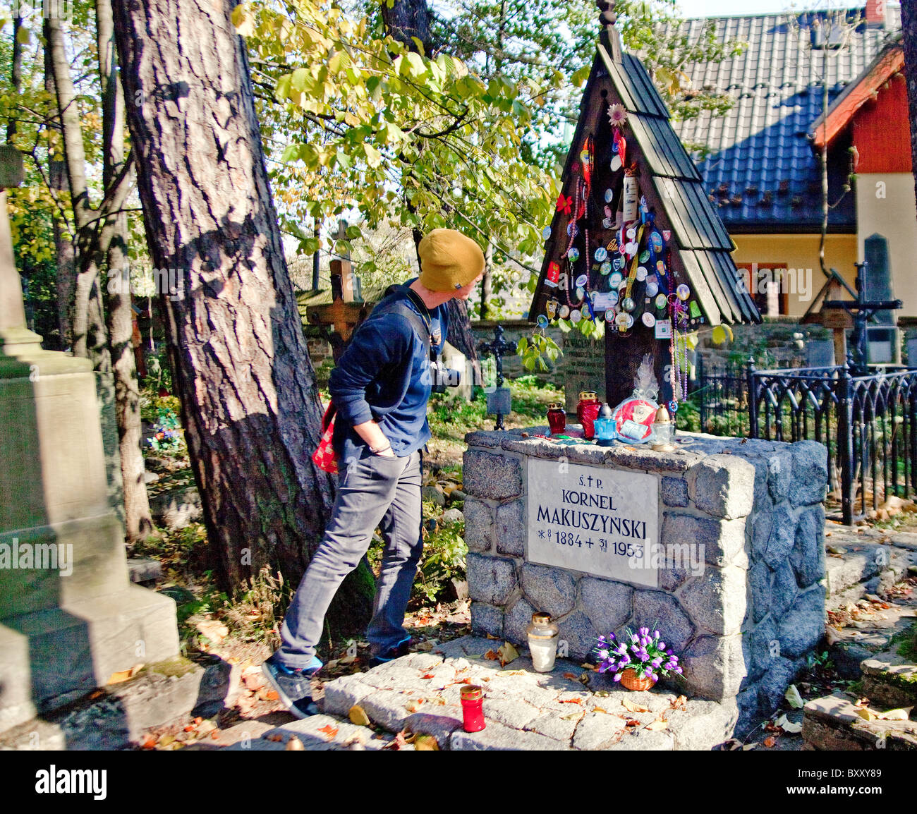Cemetery Merit Pęksowy Brzyzek, Zakopane Stock Photo - Alamy