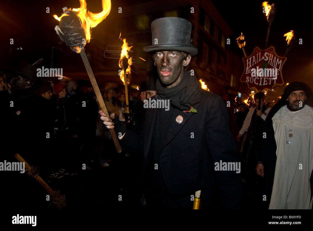 Lewes bonfire night Guy Fawkes Stock Photo - Alamy