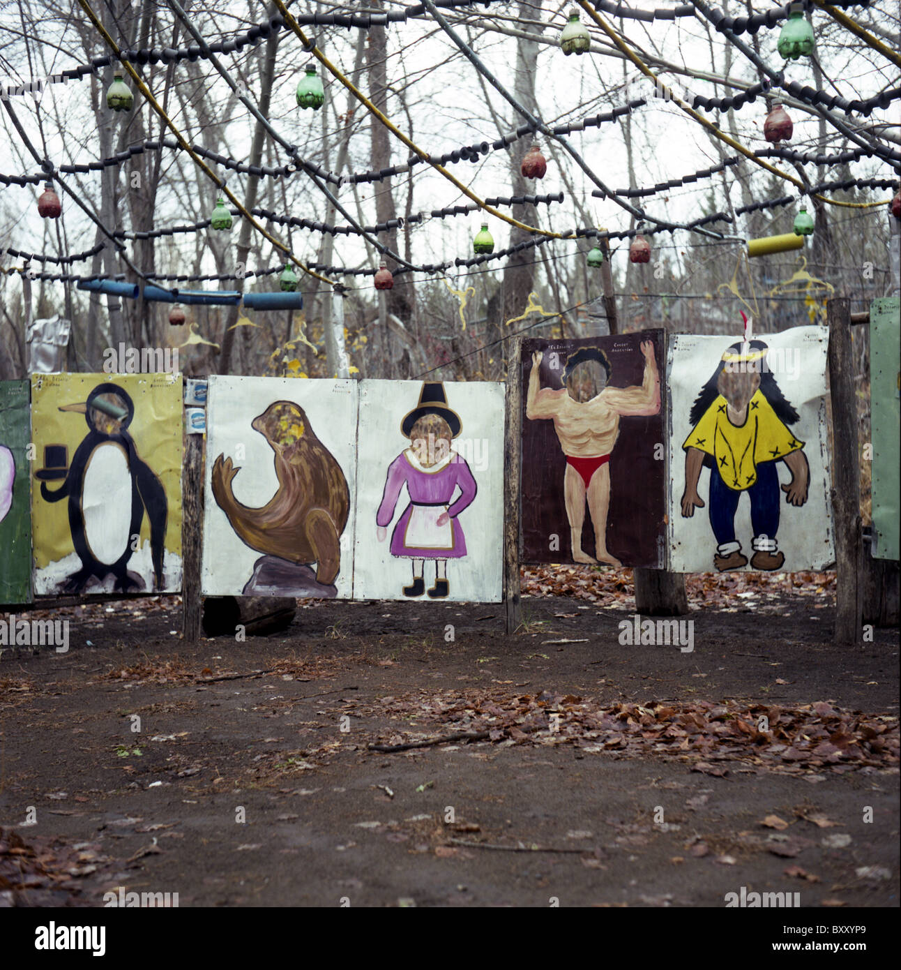 Fairground Attractions - Cut Outs. Argentina Stock Photo - Alamy