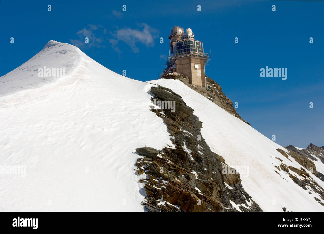 Jungfraujoch Sphinx observatory - Bernese Oberland Alps - Switzerland ...