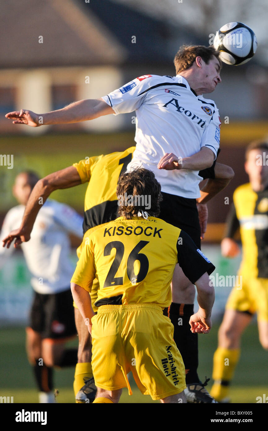 Southport v Newport County Saturday 8.1.11 Haig Avenue Southport. Jamie ...