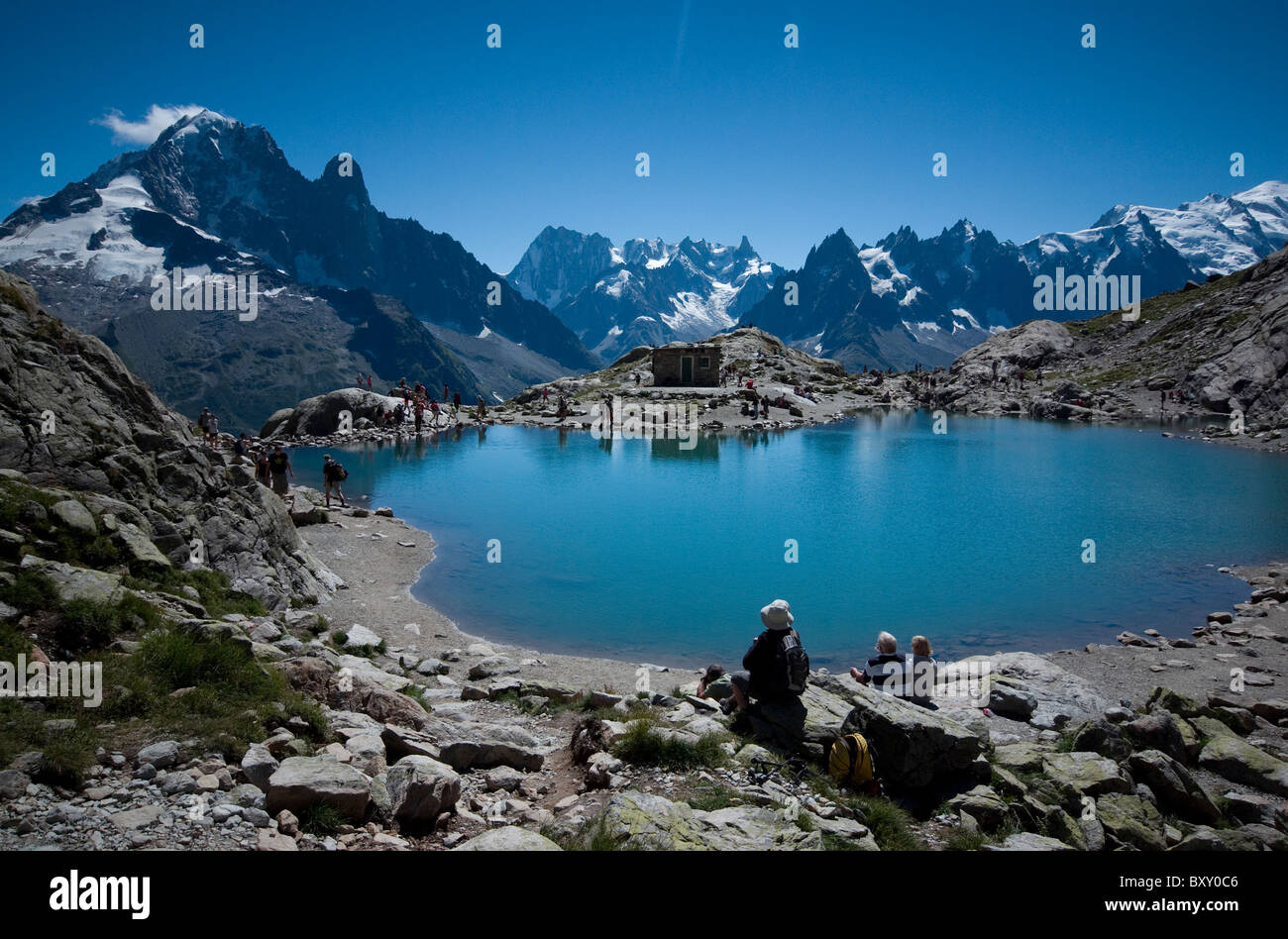 Refuge lac blanc hi-res stock photography and images - Alamy
