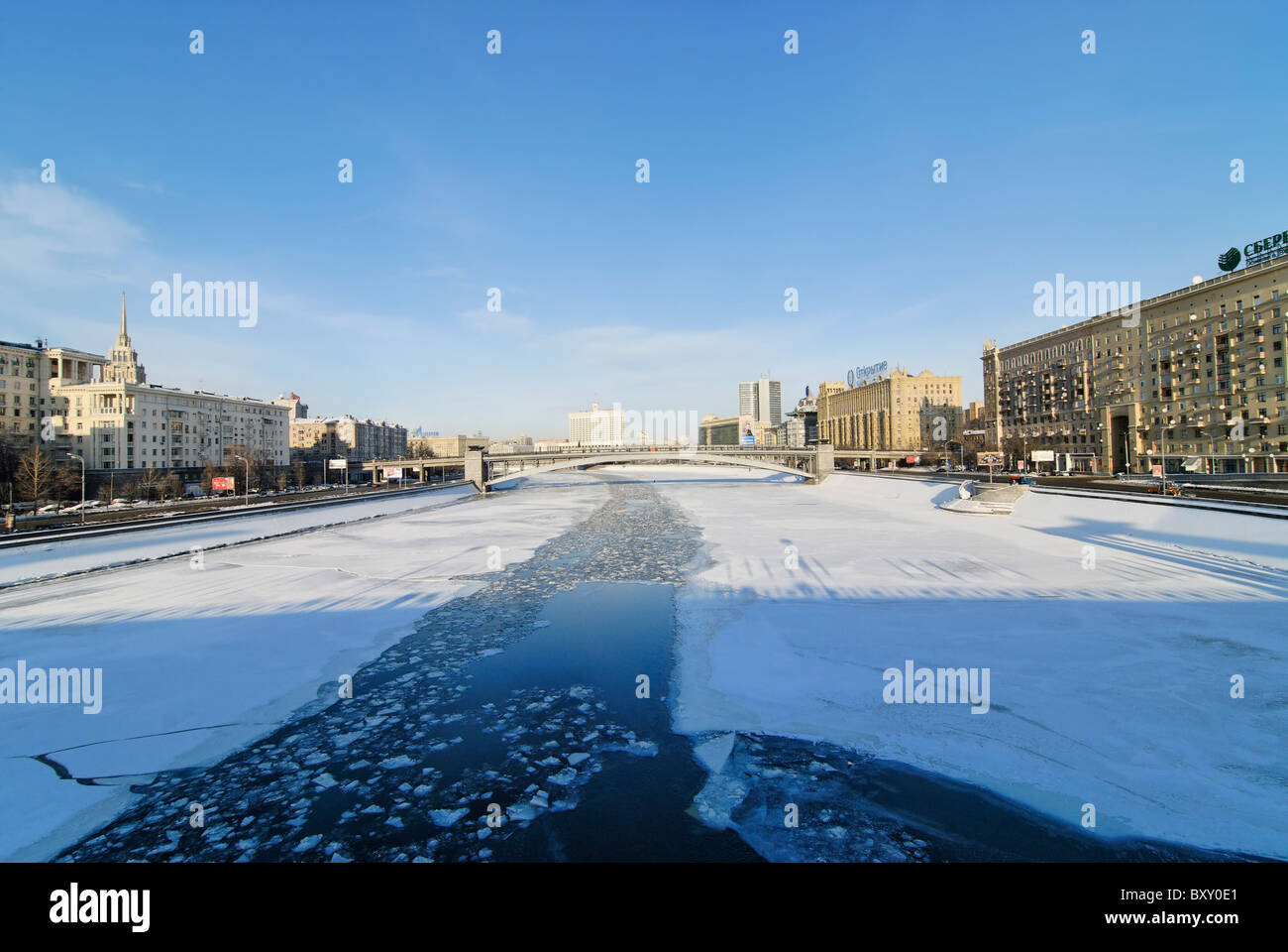 Moscow moskva frozen hi-res stock photography and images - Alamy