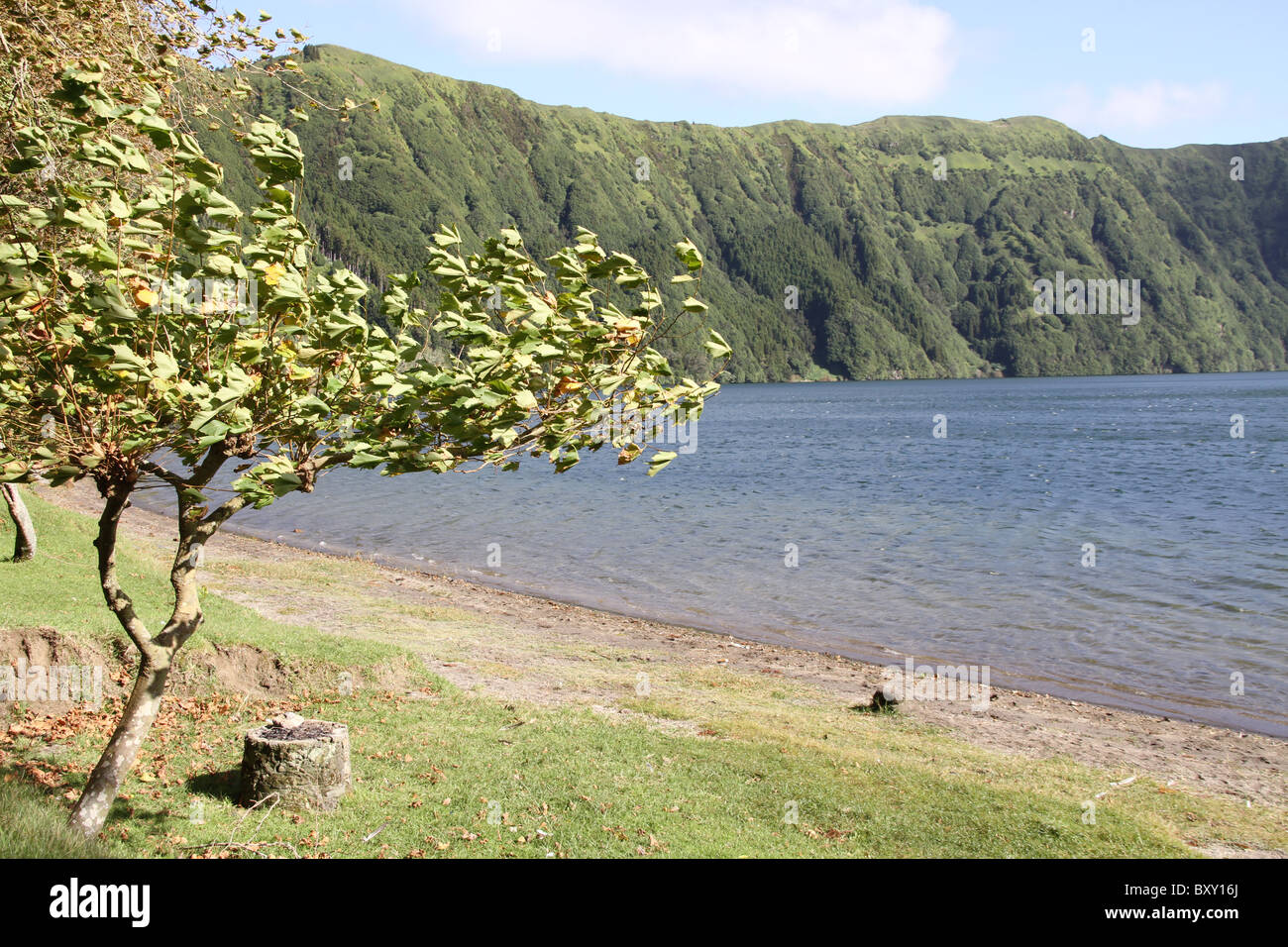 Azores sete cidades twin lake hi-res stock photography and images - Alamy