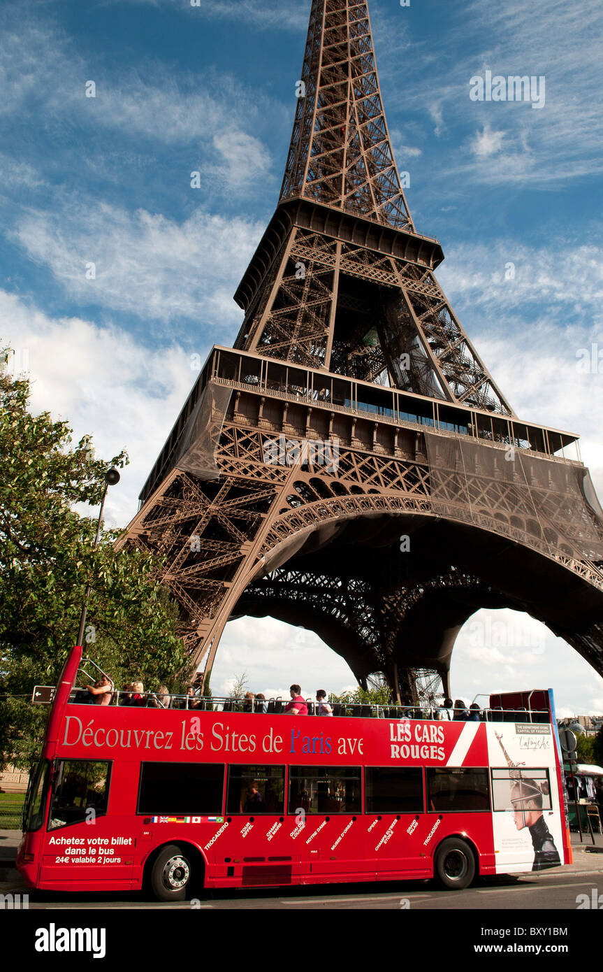 Paris (75): the Eiffel Tower Stock Photo - Alamy