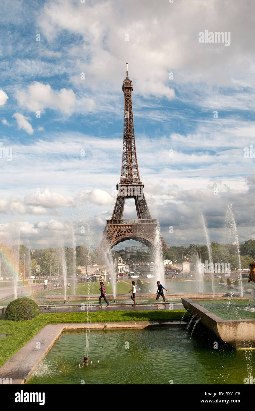 Paris (75): the Eiffel Tower Stock Photo - Alamy