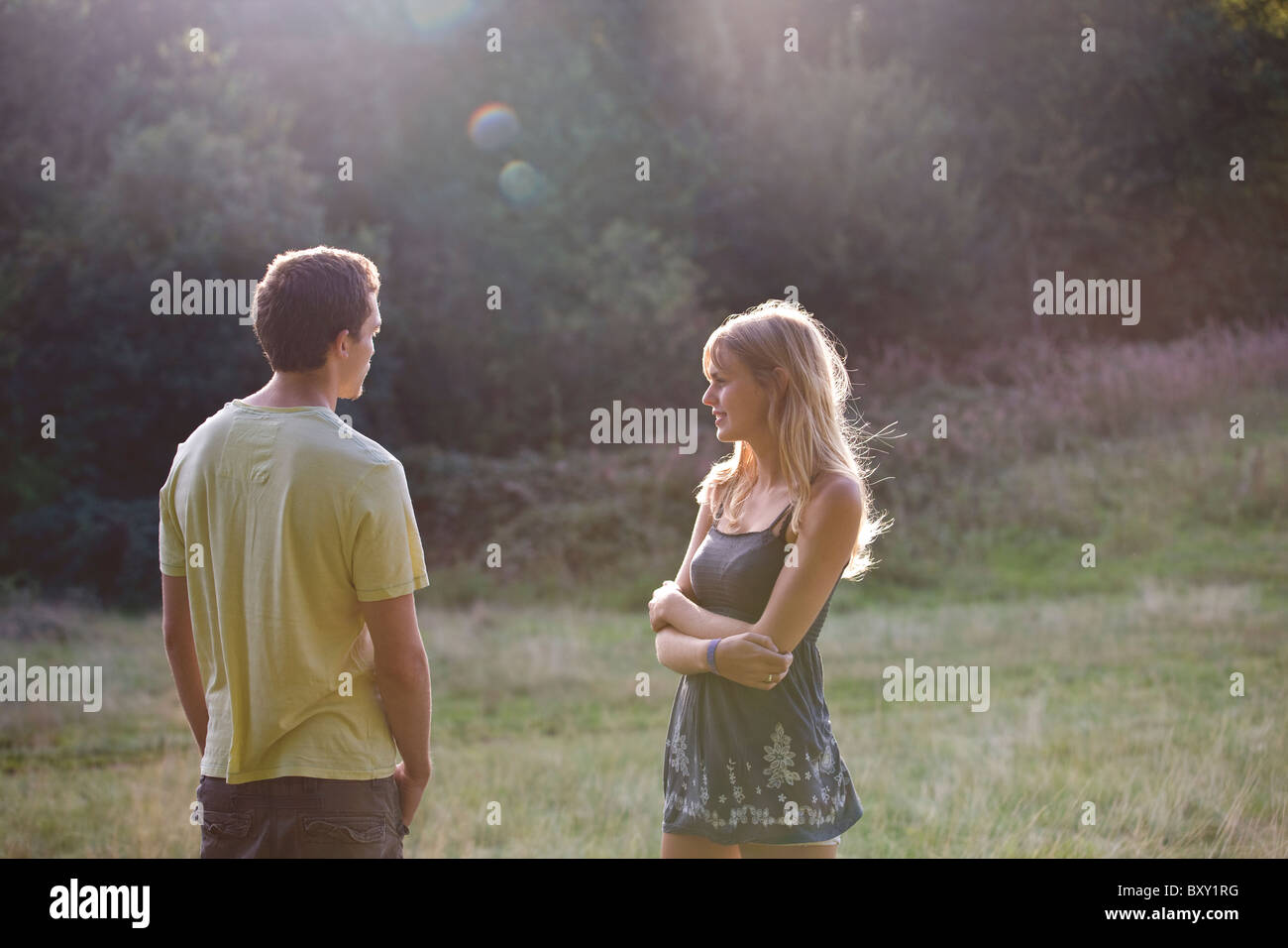Couple split hi-res stock photography and images - Alamy