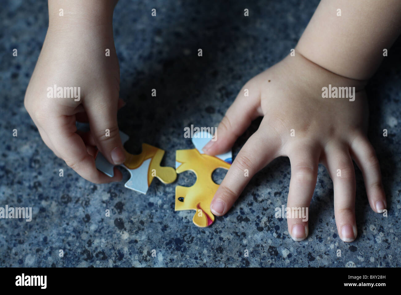 Putting The Puzzle Together Stock Photos & Putting The Puzzle Together ...