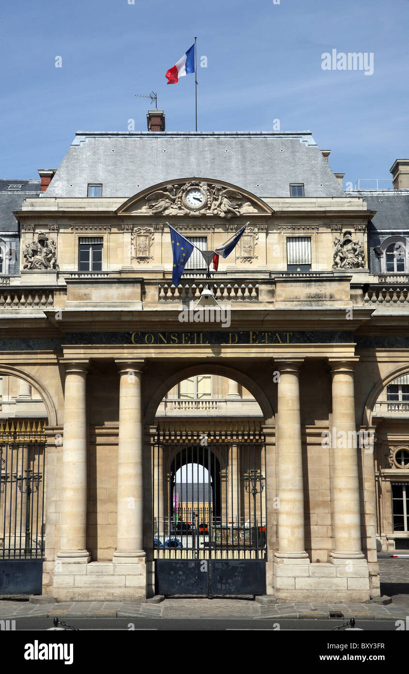 Paris (75) : building of the Council of State Stock Photo - Alamy
