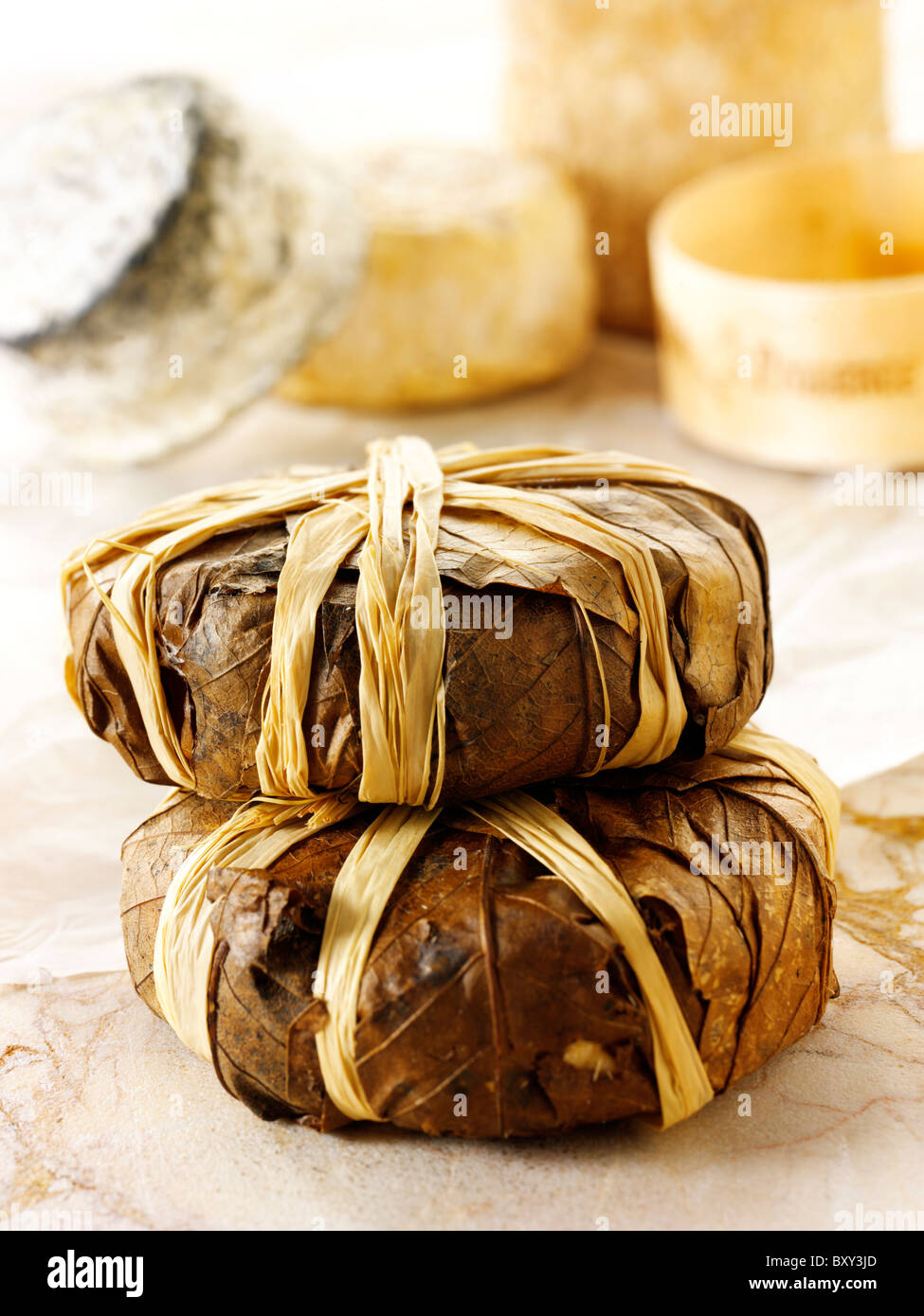 Bannon French traditional regonal Cheeses Stock Photo - Alamy