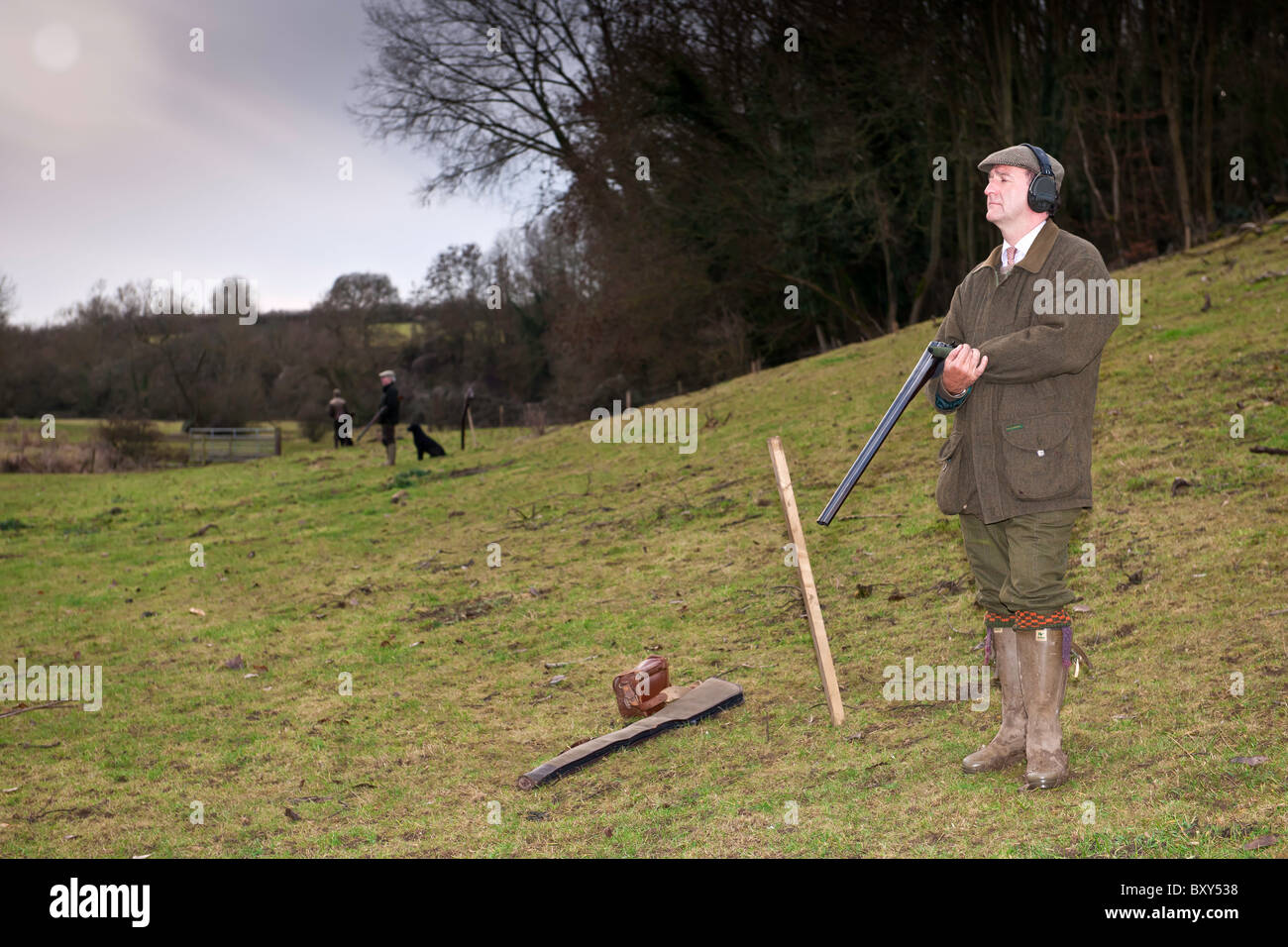 The Pheasant Shoot Stock Photo - Alamy