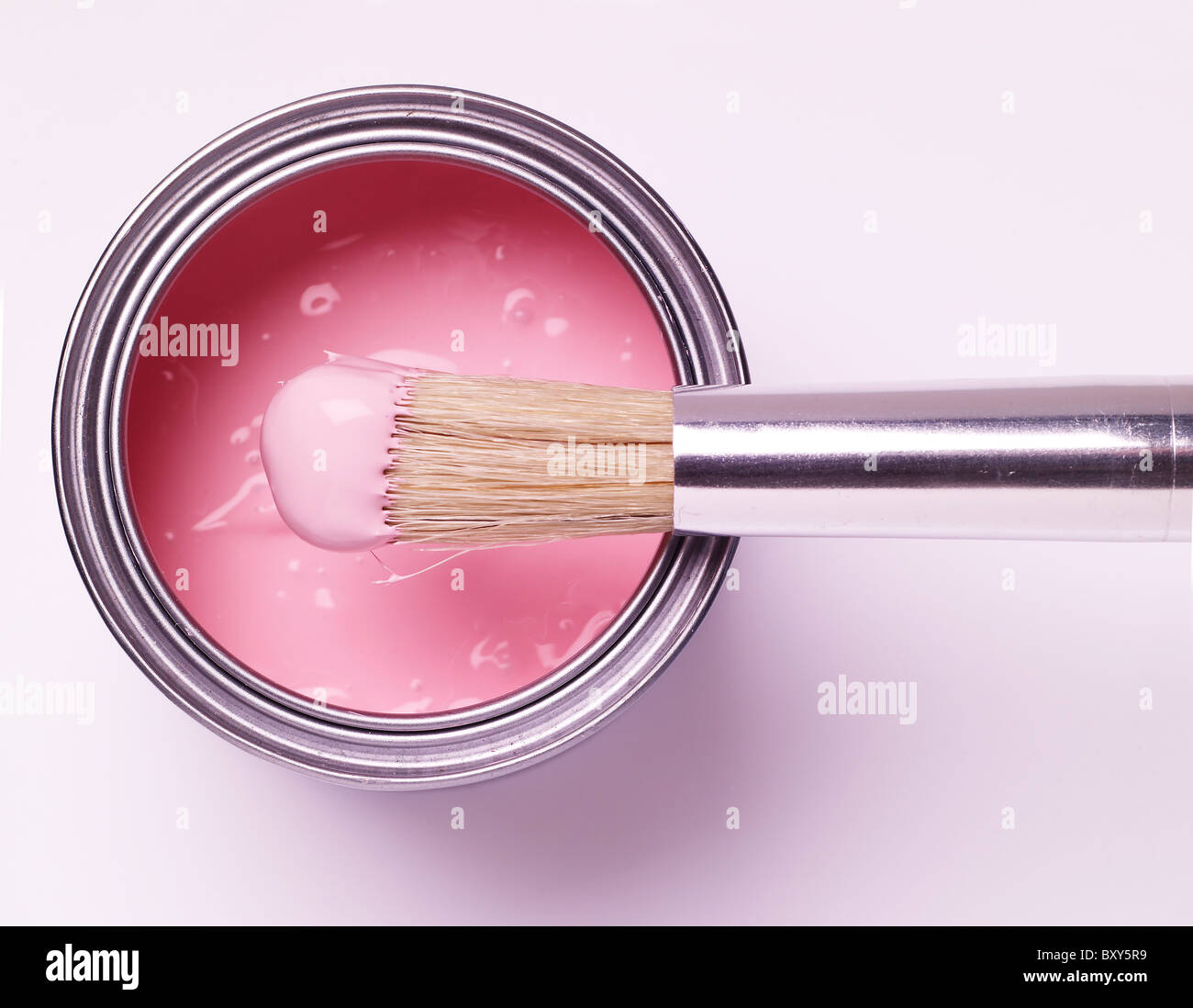 Pink Paint Brush Stock Photos & Pink Paint Brush Stock Images - Alamy