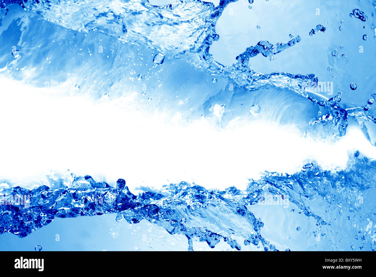 Beautiful water splash Stock Photo - Alamy