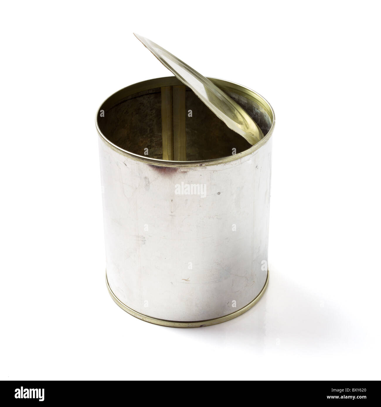 Tin can empty Cut Out Stock Images & Pictures - Alamy