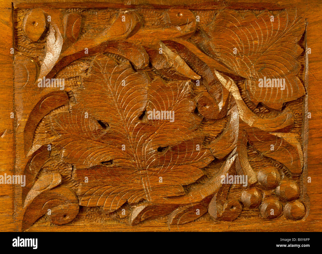Carved brown wood texture hi-res stock photography and images - Alamy