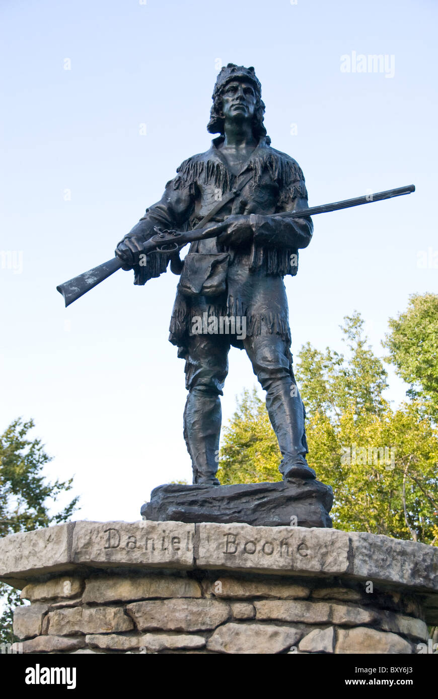 Daniel boone hi-res stock photography and images - Alamy