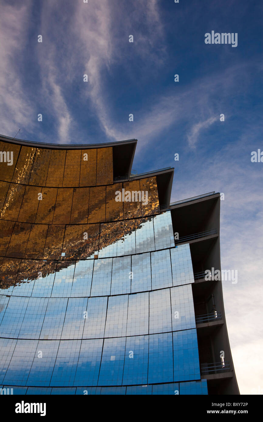 The Four Solaire d'Odeillo giant solar furnace, at the PROMES ...