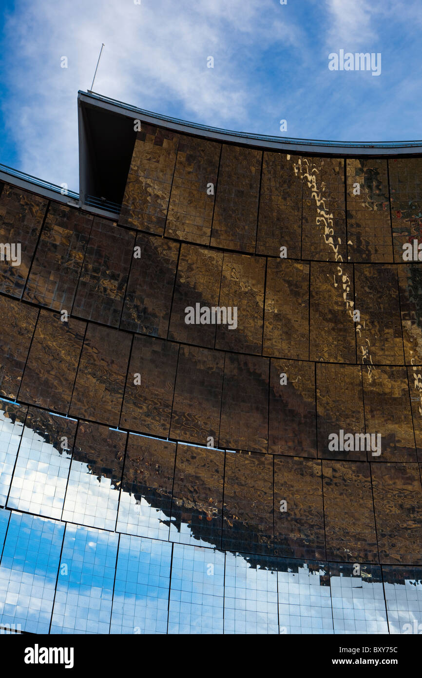 The Four Solaire d'Odeillo giant solar furnace, at the PROMES ...