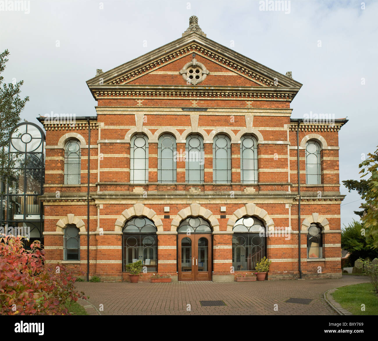 Wokingham Berkshire. Baptist church 1861 by Poulton & Woodman Stock ...