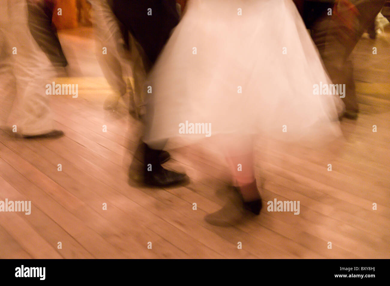 Traditional Irish set dancing at a Ceilidh at Vaughan's Bar in ...