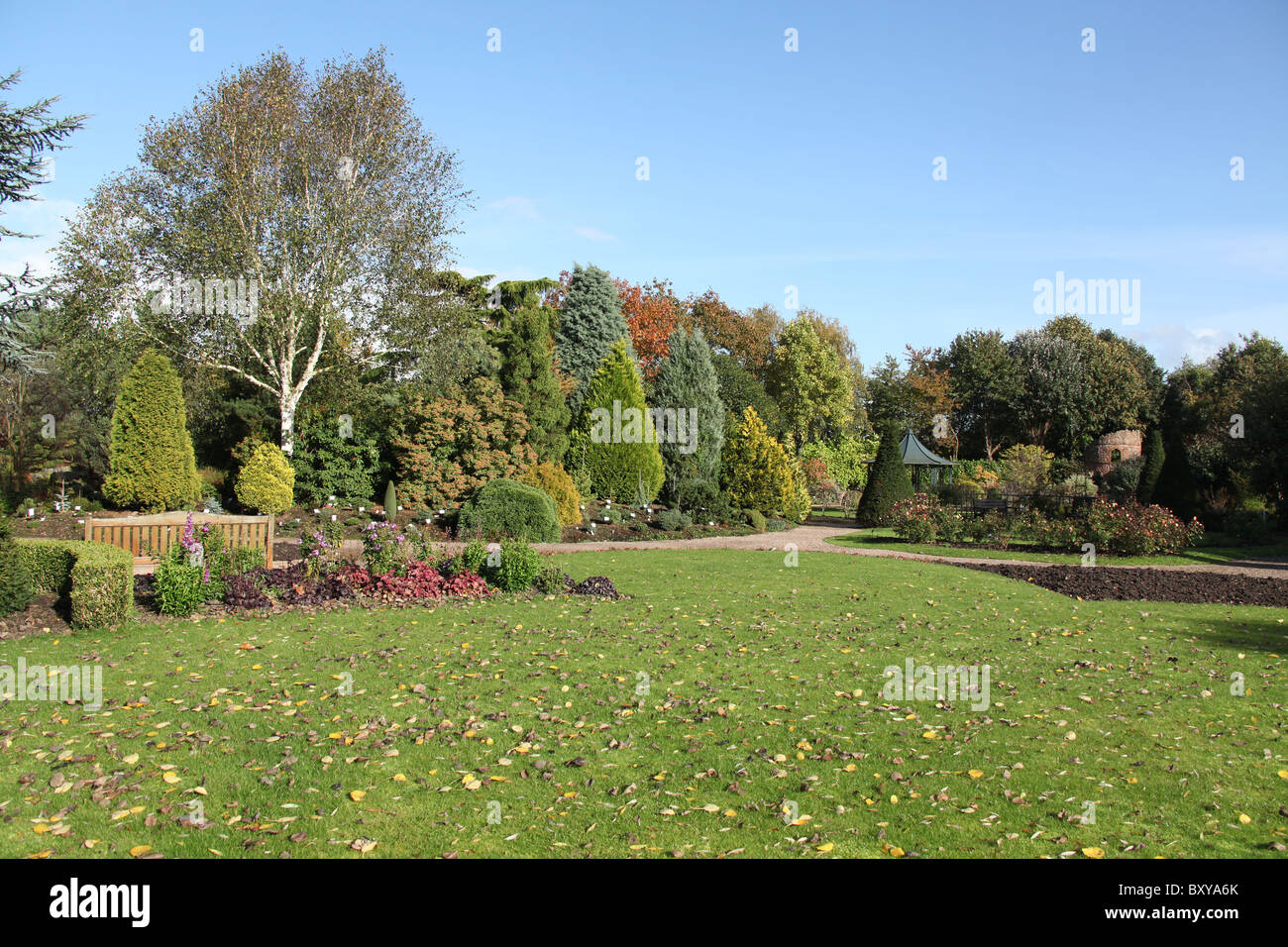 Bridgemere Nursery & Garden World. Autumnal view of Bridgemere’s show ...