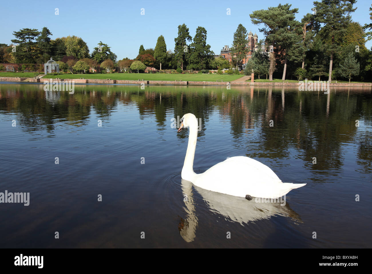 Swimming pool with pretty gardens hi-res stock photography and images ...
