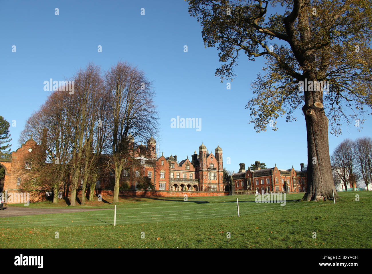 Capesthorne hall autumn garden hi-res stock photography and images - Alamy