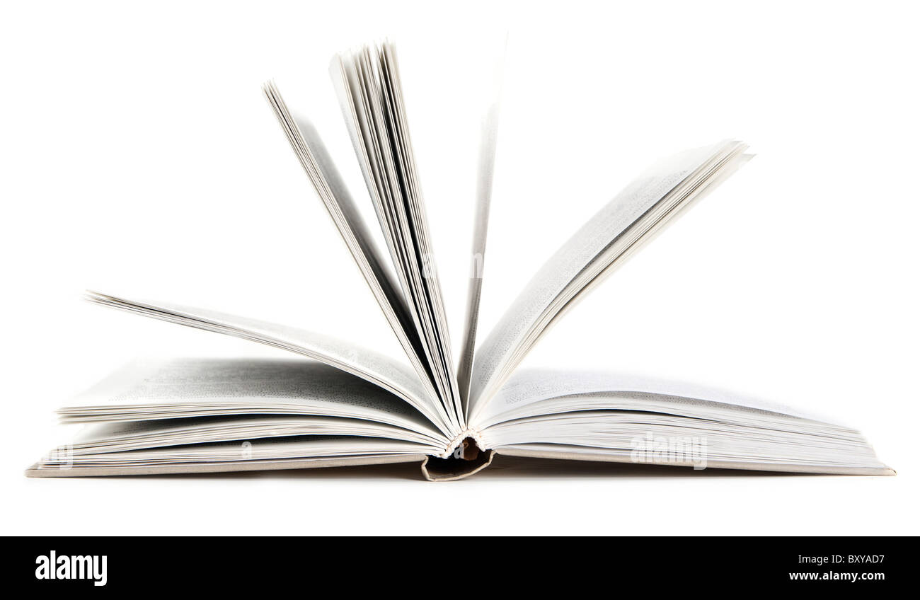 Open text textbook Cut Out Stock Images & Pictures - Alamy
