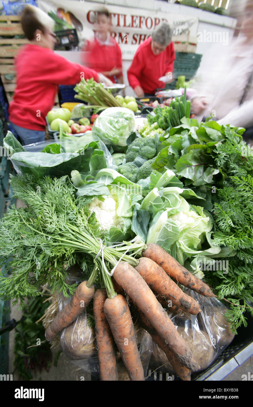 Rode Hall Country House and Gardens. Fresh farm produce on sale at Rode ...