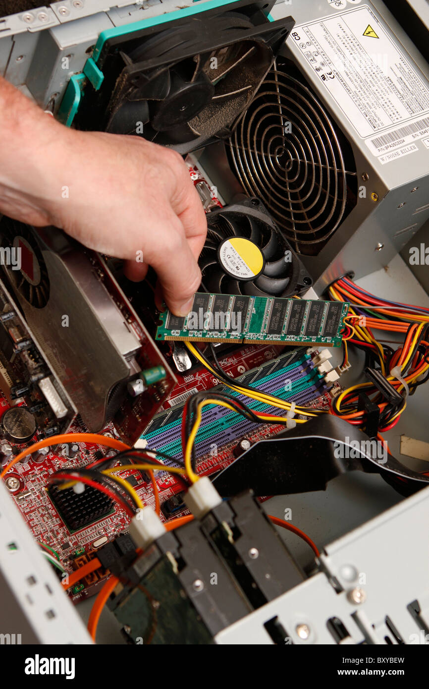 Upgrading pc hi-res stock photography and images - Alamy