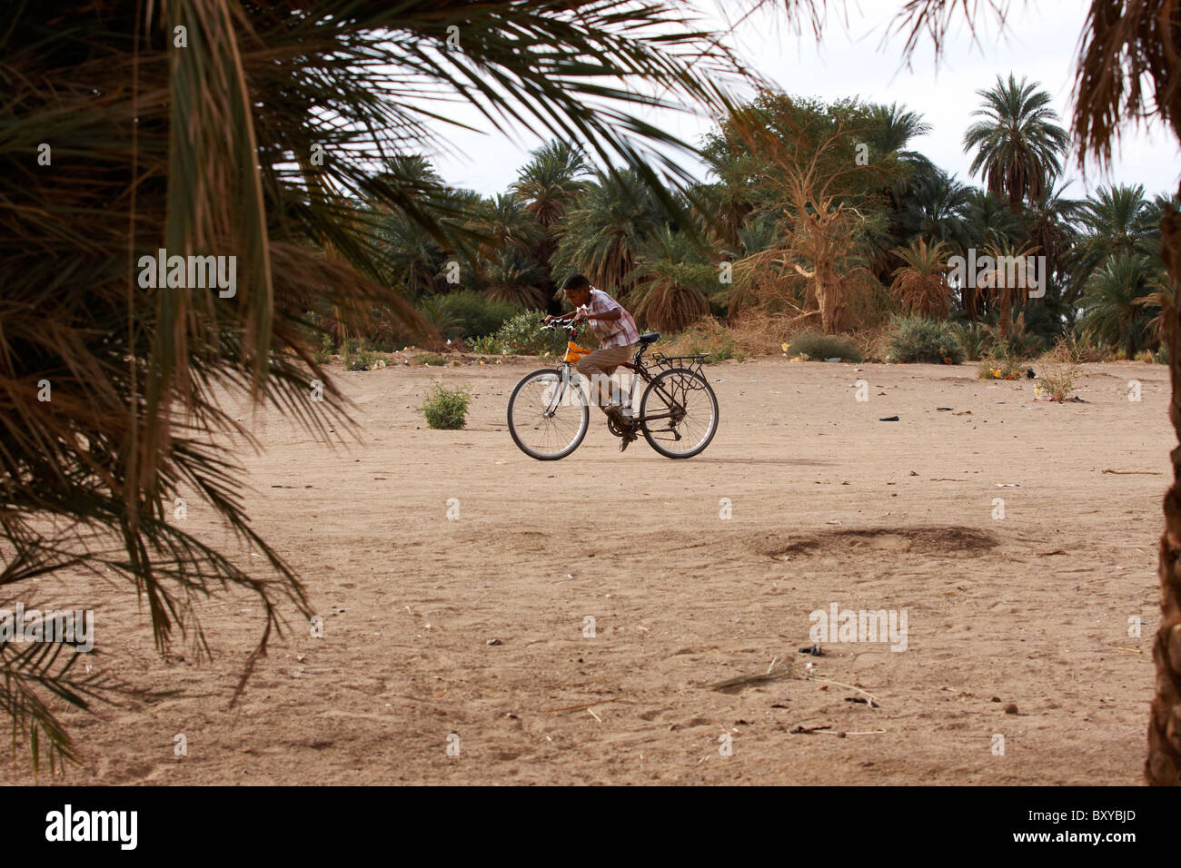 African boy riding a bicycle hi-res stock photography and images - Alamy