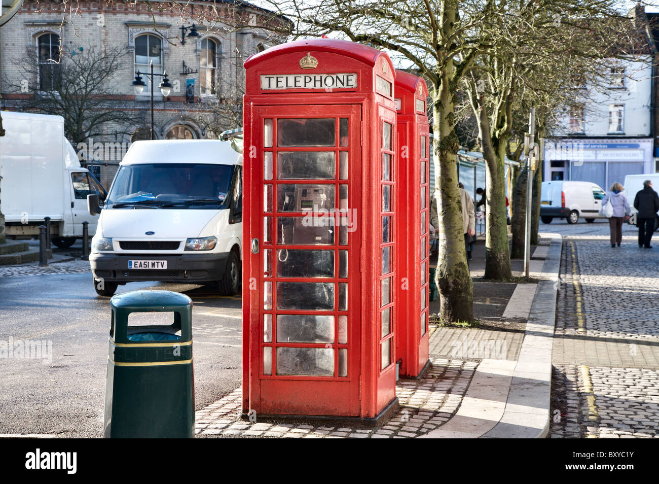 the market town of Horncastle Stock Photo - Alamy