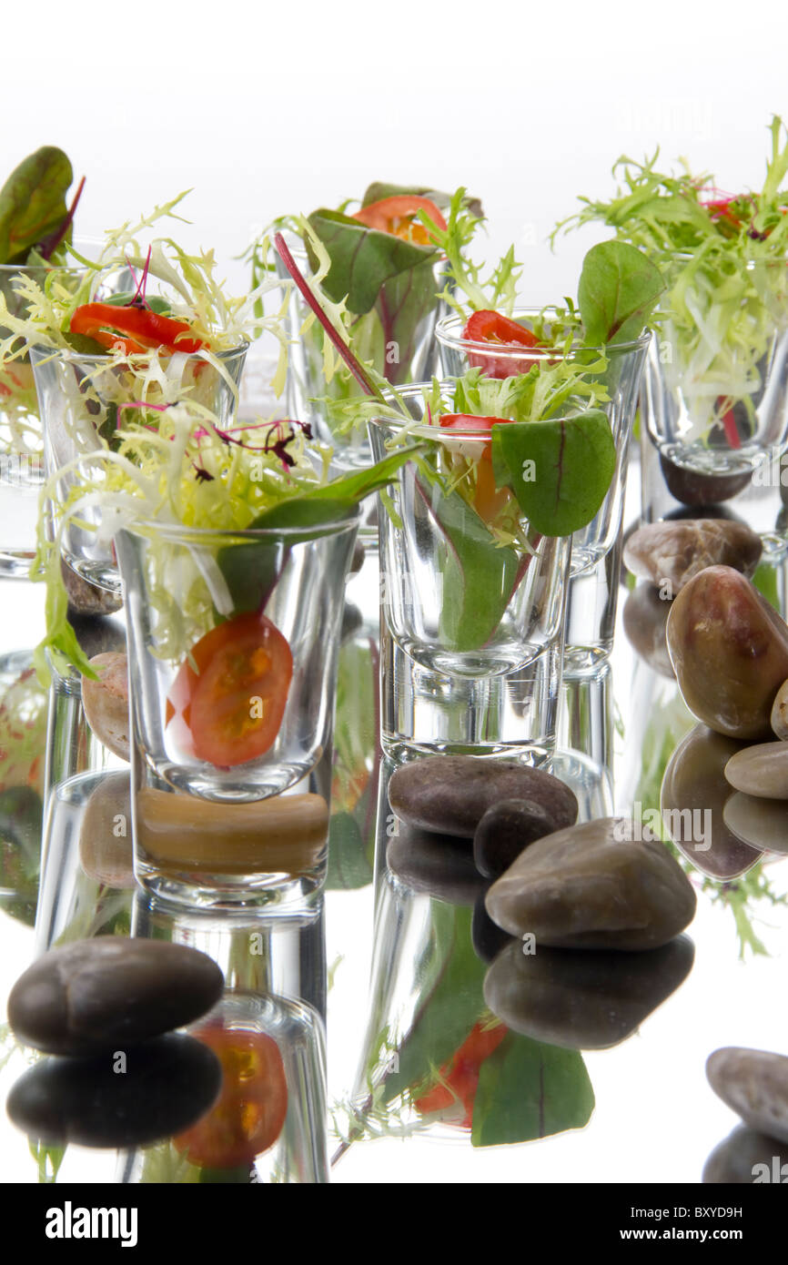 Cocktail with vegetable in a glass Stock Photo - Alamy