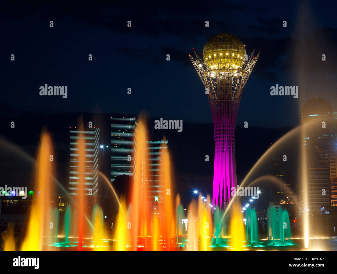 Baiterek tower in astana hi-res stock photography and images - Alamy