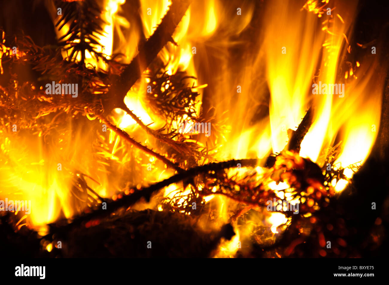 Roaring coal fire burning hi-res stock photography and images - Alamy