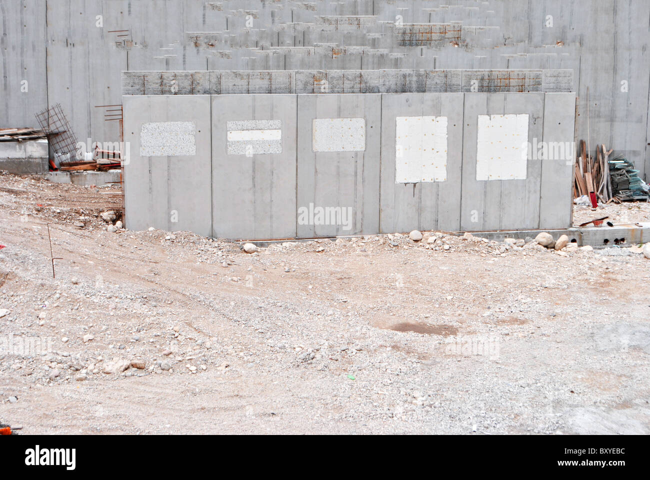 construction site with safety support Stock Photo - Alamy