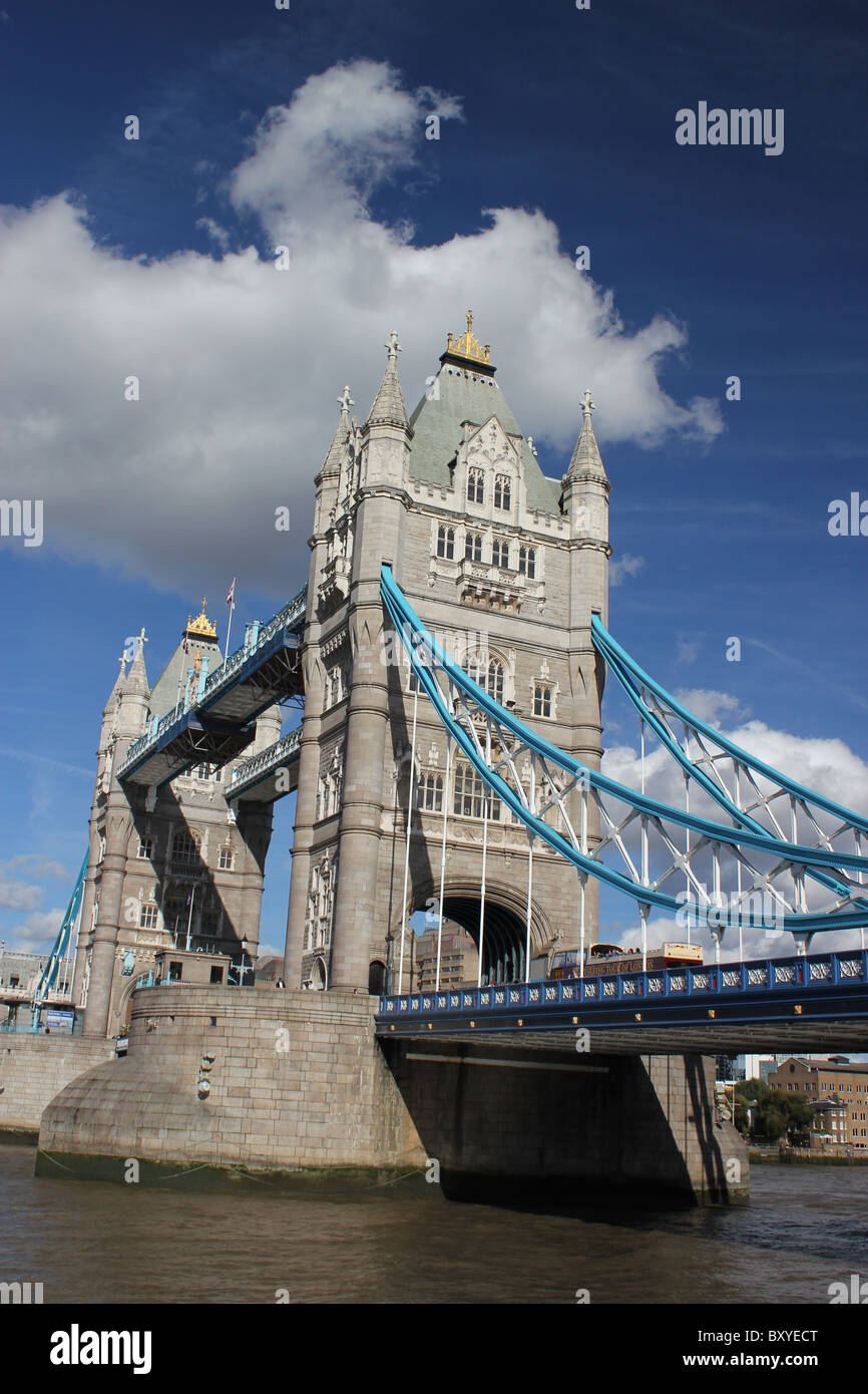 View of Tower Bridge London UK Stock Photo - Alamy