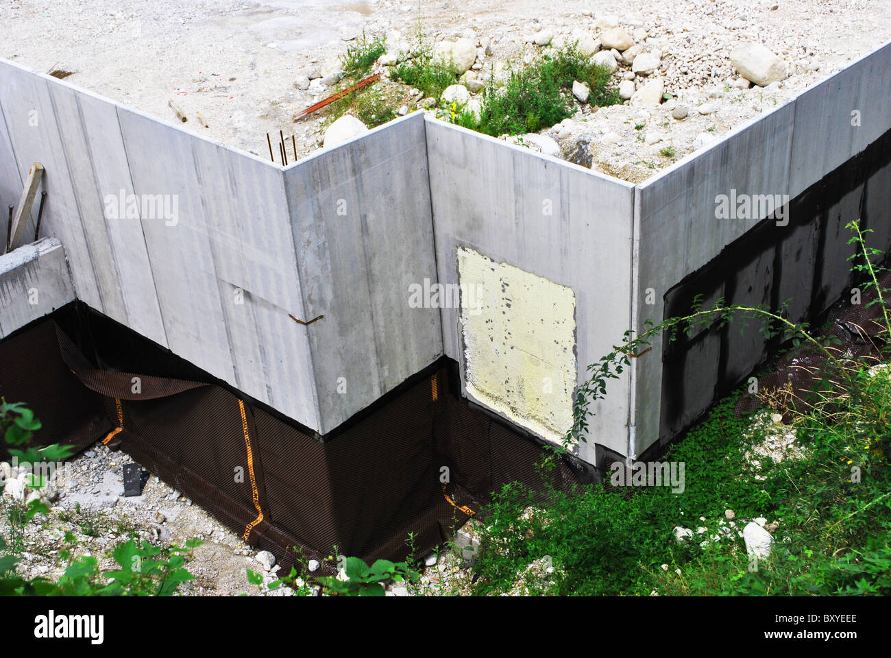 construction site with safety support Stock Photo - Alamy