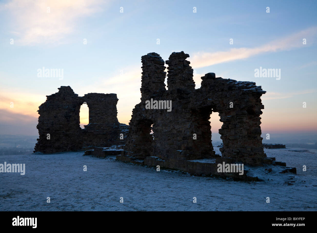 Sandal Castle near Wakefield, West Yorkshire Stock Photo - Alamy