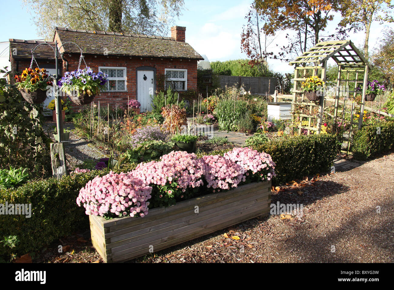 Bridgemere Nursery & Garden World. Autumnal view of Bridgemere’s show ...