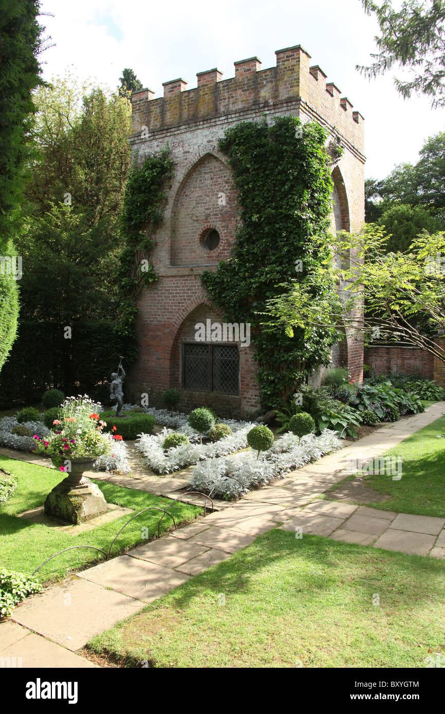 Estate of Tatton Park, England. Picturesque summer view of Tatton ...