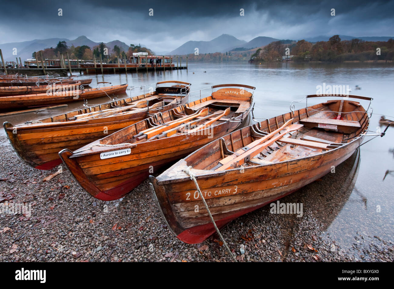 Old rowing boats hi-res stock photography and images - Alamy