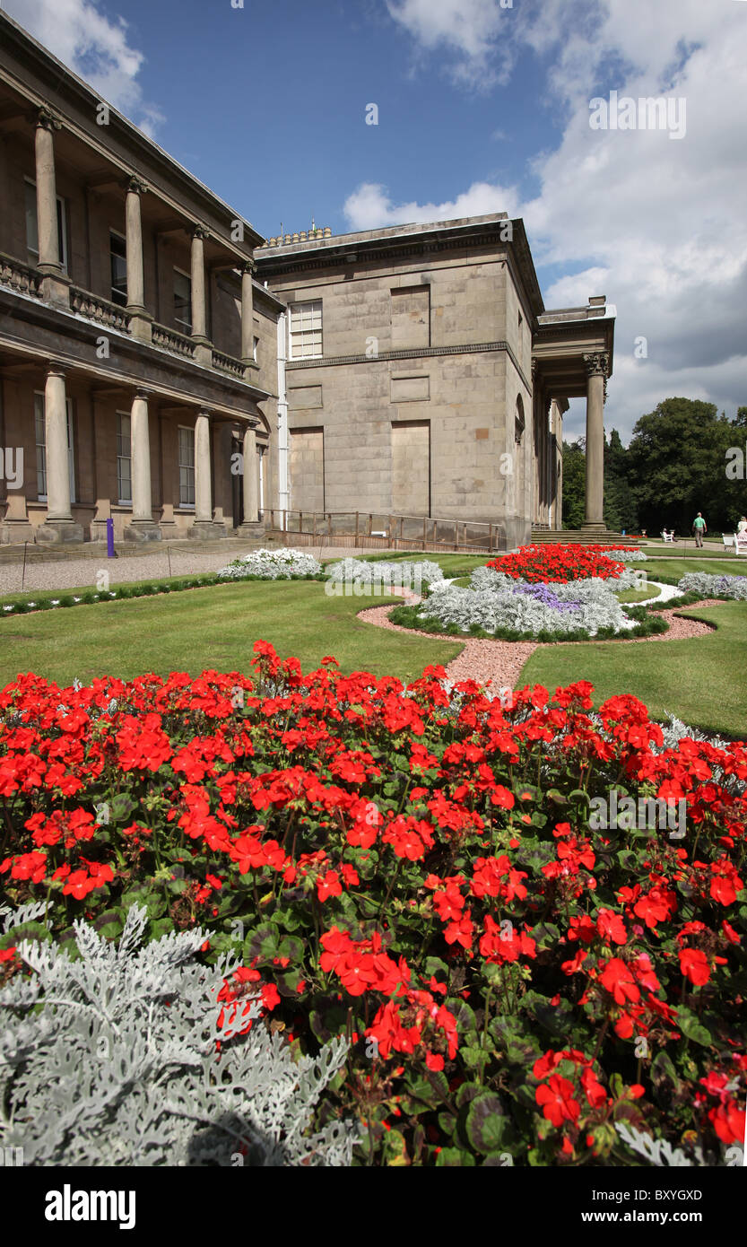 Estate of Tatton Park, England. Summer view of the Joseph Paxton ...
