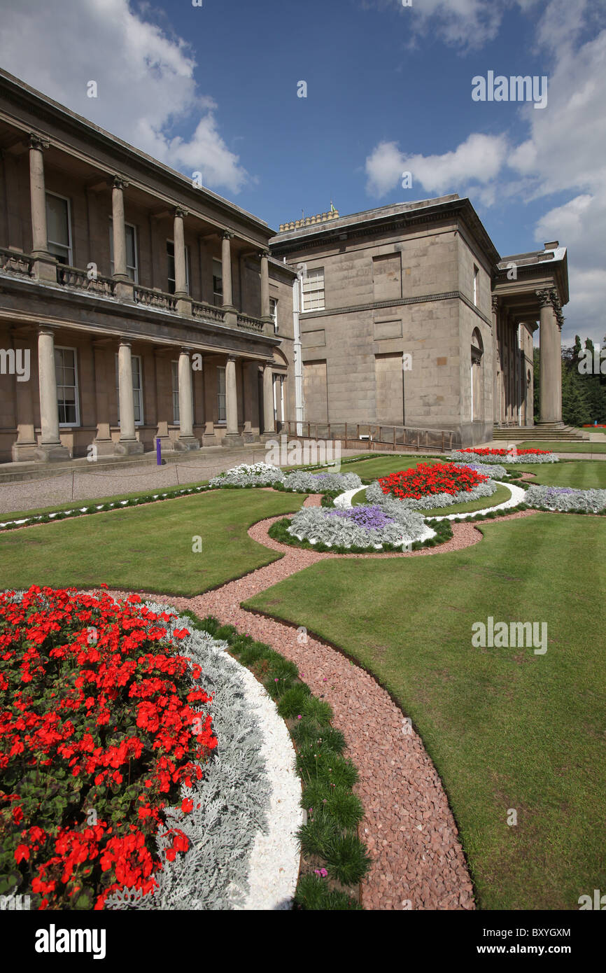 Estate of Tatton Park, England. Summer view of the Joseph Paxton ...