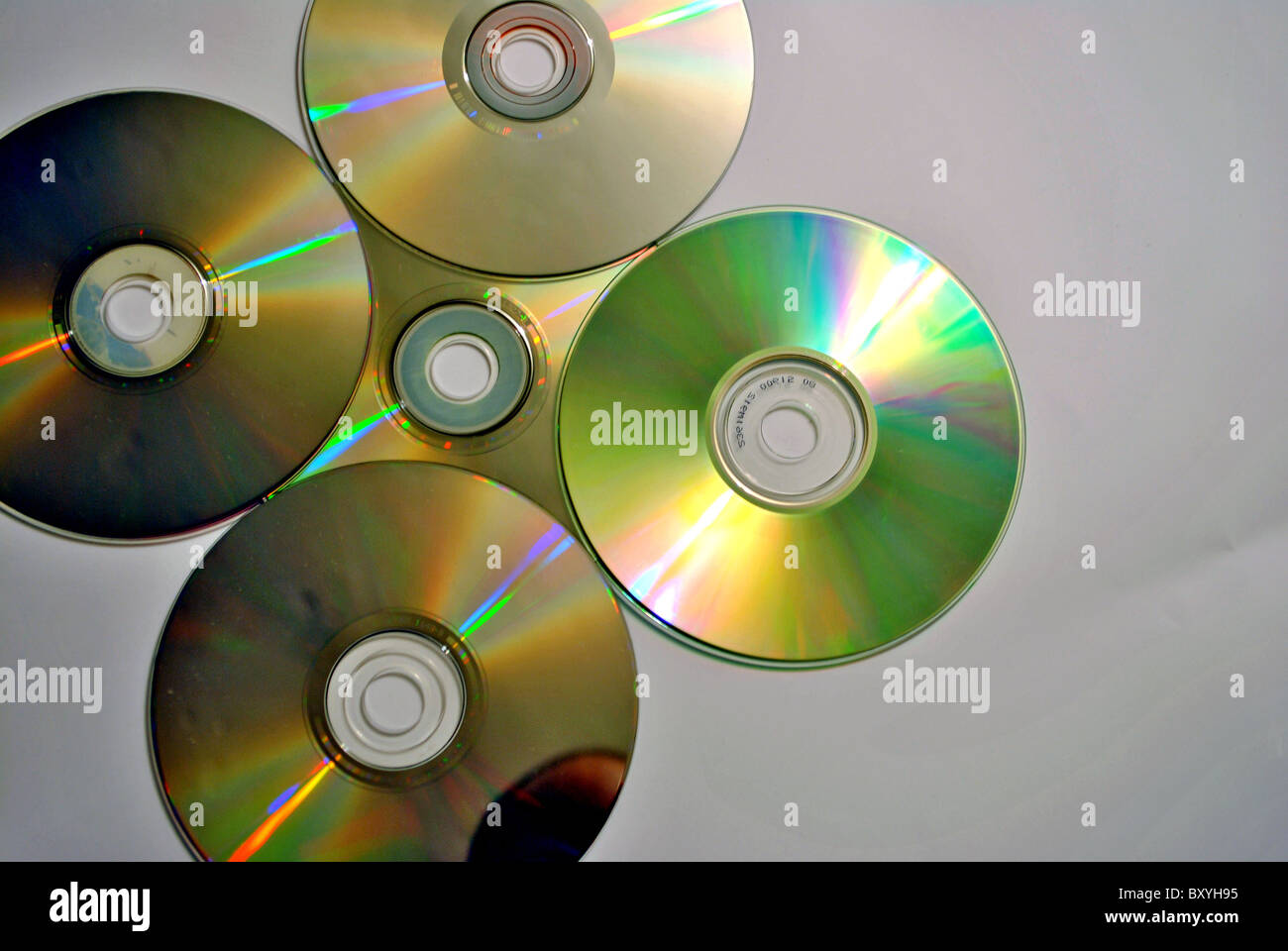 compact disk composition, store digital data Stock Photo - Alamy