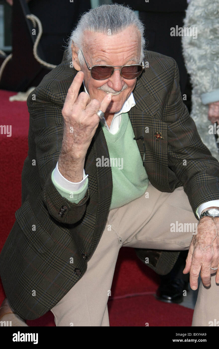 STAN LEE STAN LEE HONORED WITH A STAR ON THE HOLLYWOOD WALK OF FAME ...