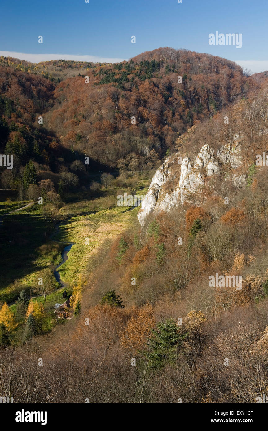 Pradnik Valley, Ojcow National Park, Poland Stock Photo - Alamy