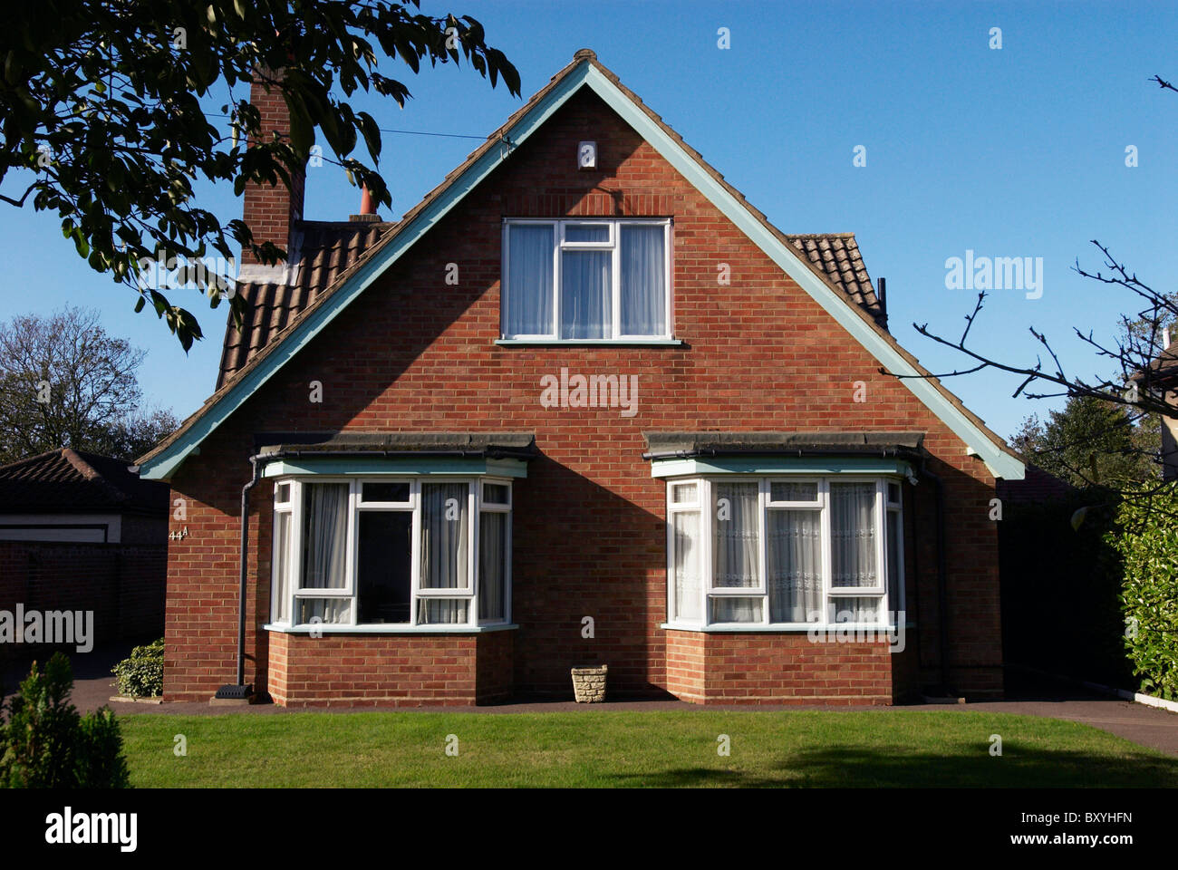 Double Fronted House High Resolution Stock Photography and Images - Alamy